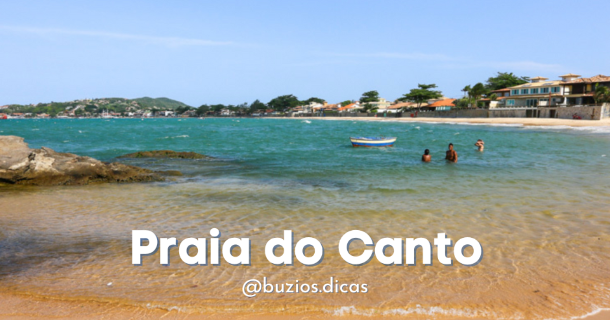 Búzios Dicas | Praia do Canto